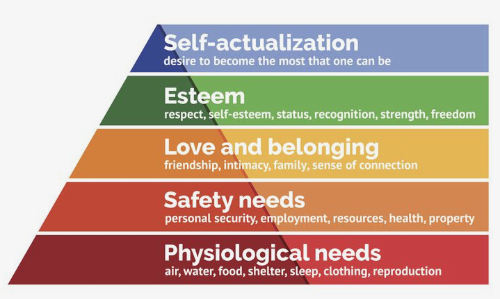 Where do you stand, on Murray's hierarchy of professional needs ...