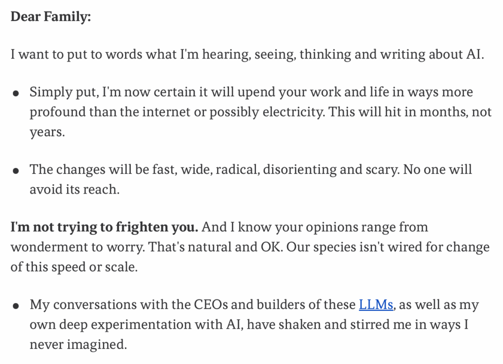 Dadsplaining: Jim VandeHei Is Not Content to Harangue His Kids on AI ...